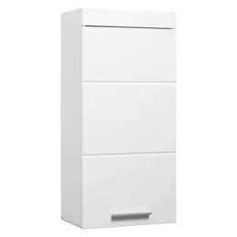H&auml;ngeschrank Welltime "Avena", wei&szlig;, wei&szlig; hochglanz, B:37cm H:77cm T:23cm, Schr&auml;nke, H&auml;ngeschrank, Badschrank mit 1 T&uuml;r & 1 Boden - (B/T/H) 37/23/77 cm