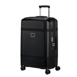 Hartschalen-Trolley Samsonite "IMAGE", Gr. B/H/T: 45cm x 69cm x 28cm 79 l, schwarz, Polycarbonat, Koffer, mit Teleskopgriff und Soft-Touch-Tragegriff, mit Premium-Nassbeutel