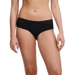 Slip Chantelle "PLAY", Damen, Gr. 40, schwarz, Obermaterial: 71% Polyamid, 29% Elasthan, k&ouml;rpernah, Unterhosen Slip, Spitze, blickdichtes Gewebe