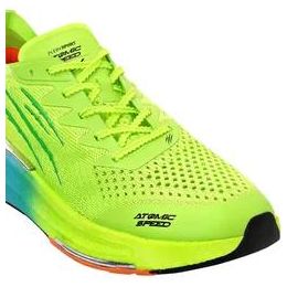 Sneaker Plein Sport "Lo-Top Turnschuhe", Herren, Gr. 44, Normalschaft, 2908, gelb fluo, middle blau, Schuhe Sneaker