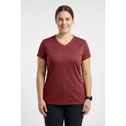 T-Shirt Maier Sports "Da-Shirt 1/2 Arm Trudy", Damen, Gr. 40, sun dried tomato, Obermaterial: 100% Polyester, Shirts T-Shirt