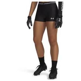 Trainingsshorts Under Armour "HEATGEAR SHORTY", Herren, Gr. S, N-Gr, ultimate schwarz,, wei&szlig;, Obermaterial: 87% Polyester, 13% Elasthan, Hosen, f&uuml;r vielseitige Aktivit&auml;ten, mit Elasthan-Anteil, leichtes Material