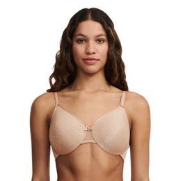 B&uuml;gel-BH Chantelle "C MAGNIFIQUE", Damen, Gr. 85, Cup E, beige, Obermaterial: 76% Polyamid, 24% Elasthan, BHs B&uuml;gel-BH, f&uuml;r gro&szlig;e Cups geeignet