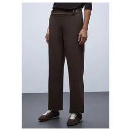 Webhose Street One, Damen, Gr. 44, L&auml;nge 30, deep roast braun, Web, Obermaterial: 70% Viskose, 25% Polyester, 5% Elasthan, unifarben, regular fit lang, Hosen, mit Taschen