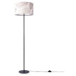 Paco Home Stehlampe "Kuba 123", schwarz, 1, &Oslash; 38cm H: 144cm, Leuchten, Wohnzimmer Stehleuchte Schlafzimmer Lampen E27 Deko Wohnzimmer Palme, Stehlampe