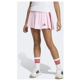 Sweatrock Adidas SPORTSWEAR "JG HOT SKO", M&auml;dchen, Gr. 140, clear pink, active maroon, active maroon, Obermaterial: 100% Polyester. Obermaterial Hose: 80% Polyester, 20% Elasthan, R&ouml;cke