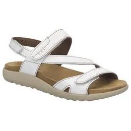 Sandale Josef Seibel "Juliet 01, weiss", Damen, Gr. 37, wei&szlig;, Obermaterial: 100% Rindsleder Leather cow., Schuhe Sandale