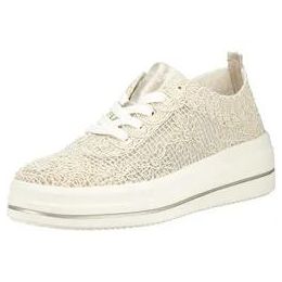 Plateausneaker Remonte "Remonte Sneaker Textil", Herren, Gr. 39, beige, Textil, Schuhe Plateausneaker