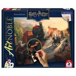 Malvorlage Schmidt Spiele "MyArtNoble, Thomas Kinkade, Malset Harry Potter Hogwarts Express", bunt, Malvorlagen, KinderB:50cm H:40cm, Pappe, B:50cm H:40cm