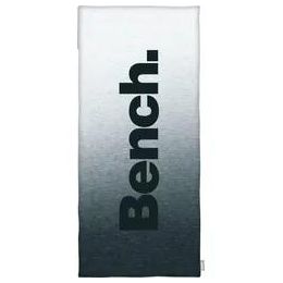 Sporthandtuch Bench. "Bench", schwarz, B:50cm L:110cm, Microfaser, Obermaterial: 100% Polyester, Handt&uuml;cher, Bench Fitnesstuch / Sports Towel mit &Uuml;berschlag & Tasche, 50x110 cm