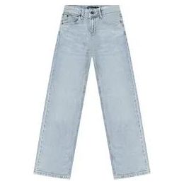 Gerade Jeans Cars Jeans "Denim PORTER", Jungen, Gr. 14 (164), N-Gr, super bleached, Denim/Jeans, Obermaterial: 99% Baumwolle, 1% Elasthan, Abriebeffekte, Basic lang, Jeans