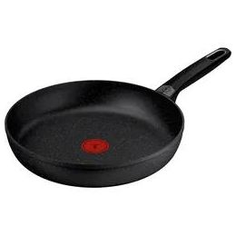 Bratpfanne Tefal "Excell'Cook", schwarz, B:28,6cm H:8,4cm L:47,2cm &Oslash;:28cm, Pfannen, Bratpfanne, leistungsstarke Antihaftbeschichtung, Induktion, metallspatelsicher