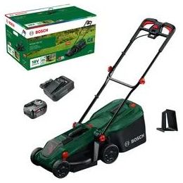 Akkurasenm&auml;her Bosch HOME & GARDEN "ROTAK18V-32", gr&uuml;n, Rasenm&auml;her, 3-in-1-M&auml;her f&uuml;r kleine bis mittelgro&szlig;e Rasenfl&auml;chen