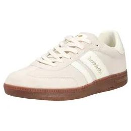 Pantofola d'Oro Sneaker PANTOFOLA D ́ORO "Pantofola d'Oro Sneaker Leder", Herren, Gr. 46, wei&szlig;, beige, Leder, Schuhe Sneaker