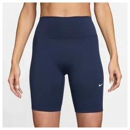Trainingstights Nike "W NK DF ONE HR 8" SHRT USEAM", Damen, Gr. S, N-Gr, midnight nav, Obermaterial: 80% Polyester, 20% Elasthan, Hosen, sportlicher Stil, f&uuml;r Erwachsene