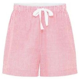Shorts CCDK COPENHAGEN "CCDK Copenhagen Shorts Vicy", Damen, Gr. XXL, Normalgr&ouml;&szlig;en, bittersweet stripe., Obermaterial: 100% Baumwolle, Hosen Shorts