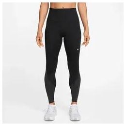 Lauftights Nike "W NK TEMPO DF HR 7/8 MSH TGT", Damen, Gr. XS, N-Gr, schwarz, reflec, Obermaterial: 80% Polyester, 20% Elasthan, Hosen, sportlicher Stil, bequeme Passform