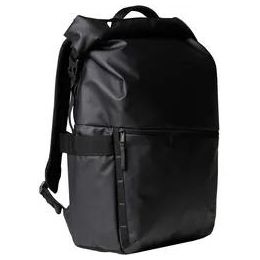 Freizeitrucksack The North Face "BASE CAMP VOYAGER ROLLTOP", tnf schwarz, asphalt grau, Rucks&auml;cke, Obermaterial: 100% Polyester, Freizeitrucksack, mit Laptop-Fach, mit zwei F&auml;chern f&uuml;r Wasserflaschen