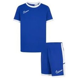 T-Shirt & Shorts Nike SPORTSWEAR "NKB B NK ACADEMY SHORT SET", Jungen, Gr. 110, game royal, Obermaterial: 100% Polyester, KOB Set-Artikel, f&uuml;r Children, 2-teilig, f&uuml;r sportliche Aktivit&auml;ten