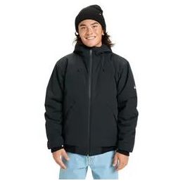 Winterjacke Quiksilver "Brooks 3K", Herren, Gr. M, schwarz, Obermaterial: 65% Walkfrottier, 35% Nylon;, Jacken Winterjacke