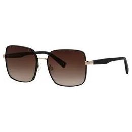 Sonnenbrille BRENDEL EYEWEAR "BRENDEL eyewear Sonnenbrille", Damen, glamour&ouml;ses schwarz, gold, Sonnenbrillen Sonnenbrille