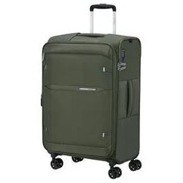 Weichgep&auml;ck-Trolley Samsonite "GOTWIST", Gr. B/H/T: 43cm x 68cm x 29cm 71 l, dunkelgr&uuml;n, Polyester, Koffer, mit Teleskopgriff und mehreren Tragegriffen, innen aus Polyester