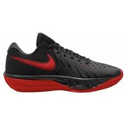 Basketballschuh Nike "AIR ZOOM G.T. CUT ACADEMY 2", Herren, Gr. 42, schwarz, university rot, Synthetik, Textil, Schuhe