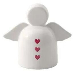 Villeroy & Boch Dekofigur "Schutzengel Sending Love With Love 7,6 cm wei&szlig;", wei&szlig;, B:5cm H:7,6cm T:8,5cm, LIKE. BY VILLEROY & BOCH, Dekofiguren