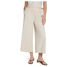 Culotte Zero "Damen mit weitem Bein", Damen, Gr. 42, Normalgr&ouml;&szlig;en, french oak, Obermaterial: 100% Polyester, 7/8-L&auml;nge, Hosen Culotte, Schnallen