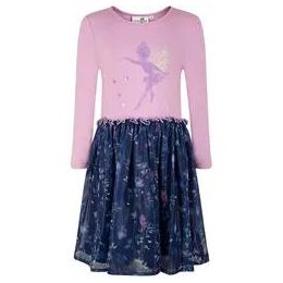 Sommerkleid happy girls "dress", M&auml;dchen, Gr. 134, EURO-Gr&ouml;&szlig;en, lila, Stoff, 100% Baumwolle, normal, Kleider Sommerkleid