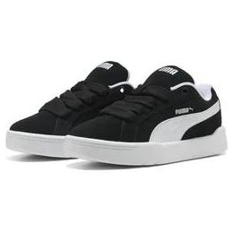 Sneaker Puma "Park Lifestyle Sneakers Jugendliche", Jungen, Gr. 39, schwarz, wei&szlig;, Obermaterial: Textil, Kuhleder, Synthetik. Futter: Textil. Innensohle: Textil. Laufsohle: Gummi, Schuhe Sneaker