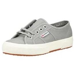 Sneaker Superga "Superga Sneaker Textil", Damen, Gr. 42, grau, Textil, Schuhe Sneaker
