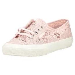 Sneaker Superga "Superga Sneaker Textil", Herren, Gr. 37, pink, wei&szlig;, Textil, Schuhe Sneaker