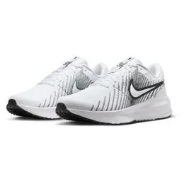 Laufschuh Nike "Run Defy", Damen, Gr. 44, wei&szlig;, schwarz, Synthetik, Textil, Schuhe Laufschuh
