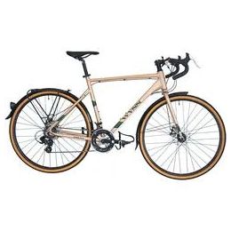Gravelbike WYNN "GRL5.1" Gr. 54, gold, gold, Fahrr&auml;der, 54cm, 28 Zoll (71,12cm) hinten: 28 Zoll (71,12cm)
