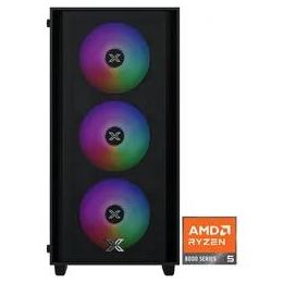 Captiva Gaming-PC "Highend Gaming R99-650", schwarz, ohne Betriebssystem, 16 GB RAM 1.000 GB SSD, Desktop-PCs