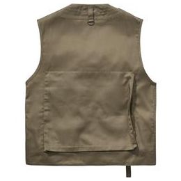 Steppweste BRANDIT "Brandit Herren Hunting Vest", Herren, Gr. 3XL, olive, 80% Polyester, 20% Baumwolle, Westen Steppweste