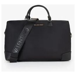 Henkeltasche Valentino BAGS "JOLLY BIS RE", Herren, Gr. B/H/T: 45cm x 35cm x 23cm, nero, Textil, Taschen, Damen Handtasche, mit Logoschriftzug