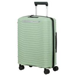 Handgep&auml;ck-Trolley Samsonite "UPSCAPE", Gr. B/H/T: 40cm x 55cm x 20cm 39 l, soft sage, Polypropylen, Koffer, mit Teleskopgriff und Soft-Touch-Tragegriff