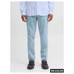 Jack & Jones Chinos JACK & JONES "JPSTMARCO mit Stretchkomfort und schmalem Bein", Damen, Gr. 29, L&auml;nge 30, celestial blau, Web, Obermaterial: 98% Baumwolle, 2% Elasthan, unifarben, slim fit normal, Hosen, Baumwollmischung, slim fit