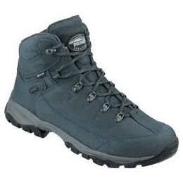 Wanderschuh Meindl "Ohio 2 GTX", Damen, Gr. 42, Normalschaft, blau, Nubukleder, unifarben, Schuhe Wanderschuh, Robustes Nubukleder, starker Halt, rutschfestes Profil & EVA-D&auml;mpfung