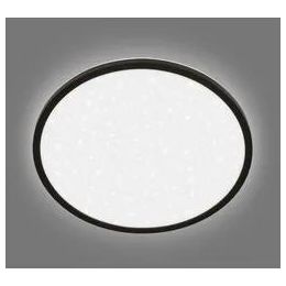 Briloner LEUCHTEN LED Panel "SLIM 7654015", matt, schwarz, Leuchten