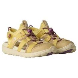 Outdoorsandale The North Face "Y EXPLORE CAMP SHANDAL", Kinder, Gr. 35, khaki stone, honeyed san, Textil, Schuhe Outdoorsandale