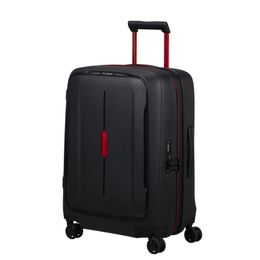Hartschalen-Trolley Samsonite "ESSENS ZIP", Gr. B/H/T: 40cm x 55cm x 23cm 50 l, rot, Polypropylen, Koffer, aus Polypropylen, mit Volumenerweiterung