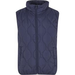 Steppweste Urban Classics "Urban Classics Mens Super Light Bubble Vest", Herren, Gr. M, navy, 100% Polyester, Westen Steppweste