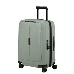 Hartschalen-Trolley Samsonite "ESSENS ZIP", Gr. B/H/T: 40cm x 55cm x 23cm 50 l, sage, Polypropylen, Koffer, aus Polypropylen, mit Volumenerweiterung