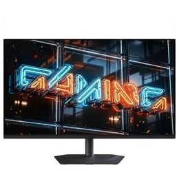 Gigabyte OLED-Monitor "MO32U24", Energieeffizienz: G (A-G), schwarz, Monitore, neig-, schwenk-, h&ouml;henverstellbar, Lautsprecher
