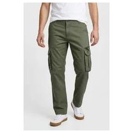 Jack & Jones Cargohose JACK & JONES "JPSTKANE DOVER ZIP CARGO SN", Damen, Gr. 30, L&auml;nge 32, olive night, Web, Obermaterial: 98% Baumwolle, 2% Elasthan, unifarben, Hosen Cargohose, mit Seitentaschen