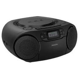 Philips Boombox "TAZ2500/10", schwarz, B:28,5cm H:12,5cm T:24,5cm, Radios