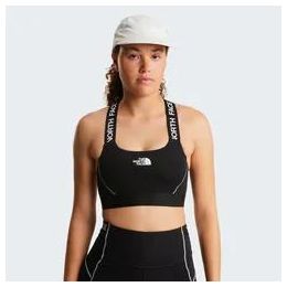 Sport-BH The North Face "W CAMBRENA BRA", Damen, Gr. L, N-Gr, tnf schwarz, Obermaterial: 77% Polyester, 23% Elasthan, BHs Sport-BH, f&uuml;r Fitness und Outdoor-Training, mit schwei&szlig;ableitendem FlashDryTM